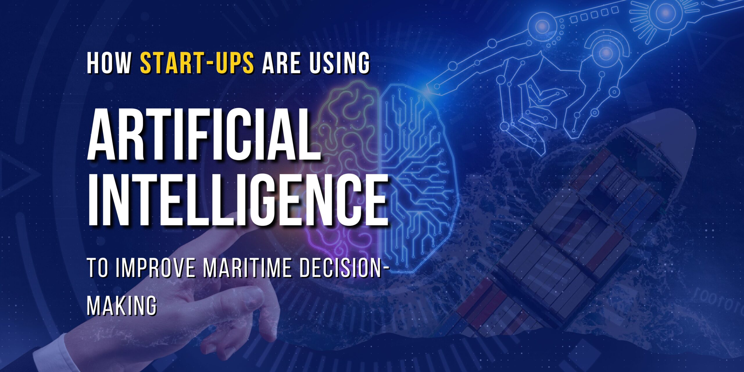 artificial intelligence to improve maritime decision-making